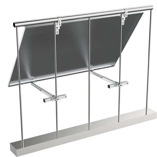 Balcony Solar Mounting Structure 23°-35° - Xiamen RiNeng Solar Energy ...