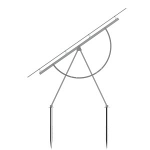 RN9 Manual Adjustable Ground Solar Mounting System – Solar Mounting System